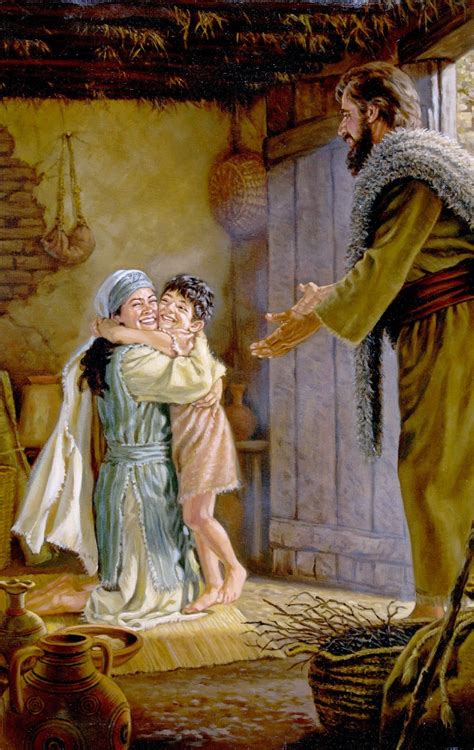Interesting Green Reflection Elijah And The Widow Of Zarephath