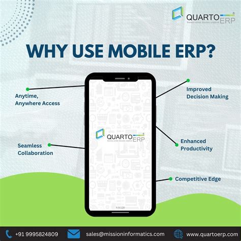 Mission Informatics Pvt Ltd On Linkedin Quartoerp Mobileerp Businessmanagement Erpsoftware