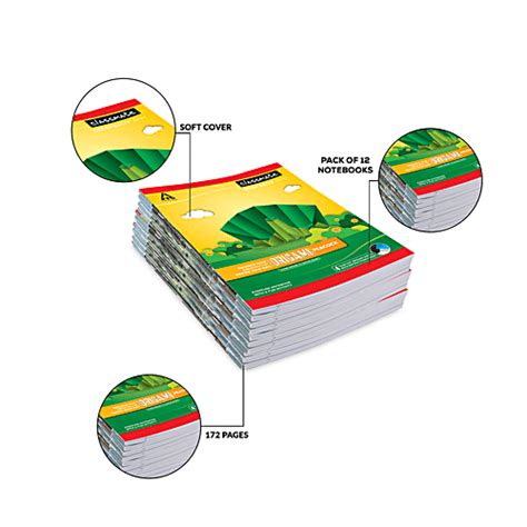 Buy Classmate Origami Notebook Single Line 56 Gsm School Use
