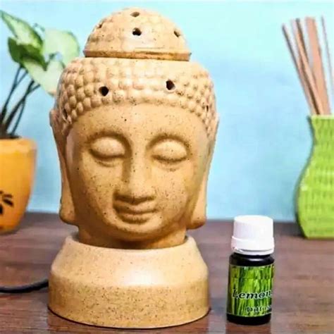 Buddha Electric Ceramic Diffuser White At ₹ 260piece In Khurja Id