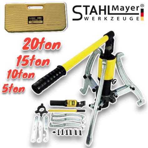 Хидравлична Скоба за Лагери 5 тона 10 тона 15 тона и 20 тона Трираменна Stahlmayer Инструменти