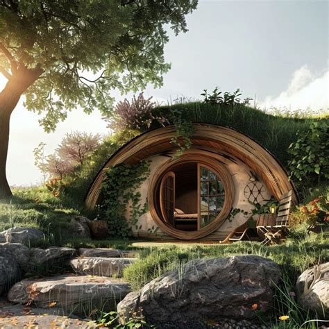 Hobbit Houses Modern Guest Houses In The Style Of Hobbit Houses