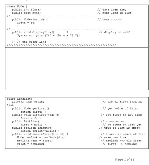 Solved Class Node Public Int Idata Public Node Next