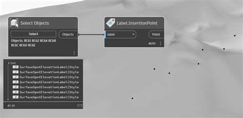 How To Use Dynamo Nodes To Extract The Elevation Number From A Surface Spot Elevation Label