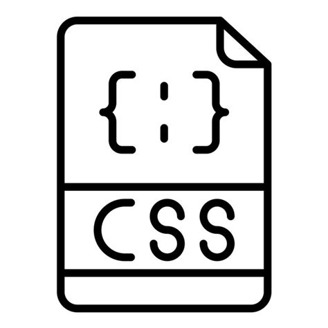 Premium Vector Css File Vector Illustration Style