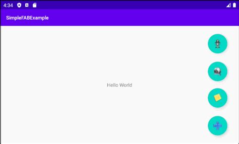 Android FloatingActionButton Tutorial With Examples O7planning Org