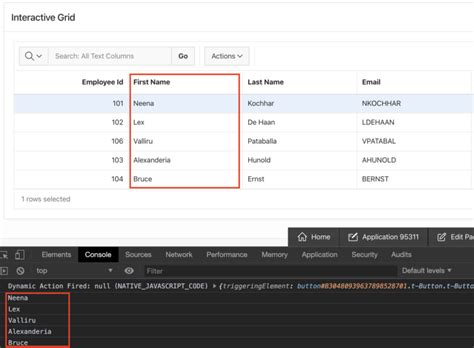 Oracle Apex Loop Through Interactive Grid Records • Vinishdev
