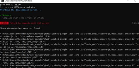 刚升级了procomponents无法运行了？ · Issue 2590 · Ant Designpro Components · Github