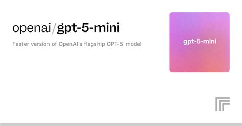 Openai Gpt 5 Mini Readme And Docs