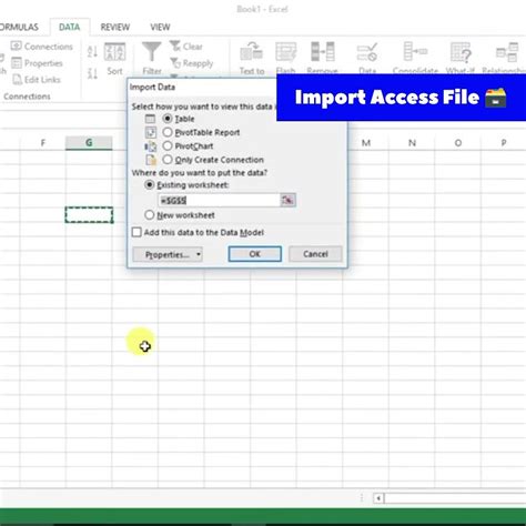 Import Access Database To Excel Excel Exceltips Tricks Shortsviral Short Msaccess Reels