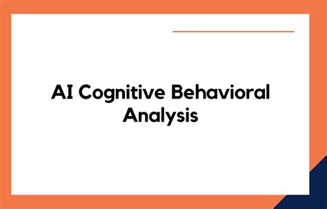 Ai Cognitive Behavioral Analysis Empowering Political Campaigns
