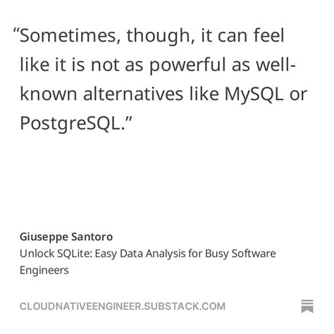 Unleash The Power Of Sqlite 💪🔥 Sqlite Known For Its Lightweight And