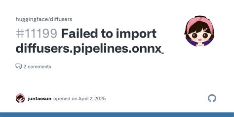Failed To Import Diffuserspipelinesonnxutils · Issue 11199