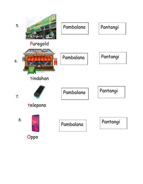 Filipino Wk 3p Free Interactive Worksheets 6379624