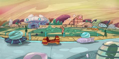 Aliens Animated Series On Behance