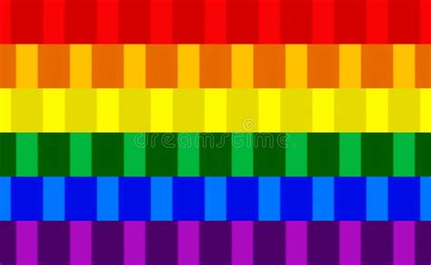 3d Rendering Lgbt Rainbow Color Bar Pattern Paper Wall Background