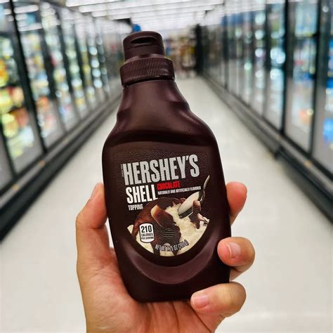 허쉬 쉘 초콜릿 토핑 시럽 소스 아이스크림 선데이시럽 205g 크로켓