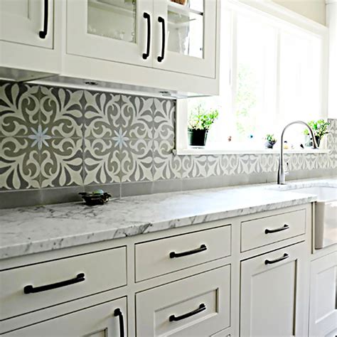 Kitchen With Spanish Tile Backsplash At Kate Donaghy Blog