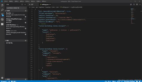 latex vscode配置方法，以及bibtex导入中文文献的问题 vscode配置latex csdn博客