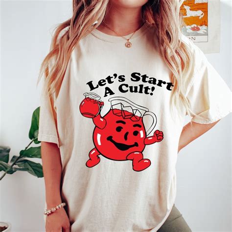 Lets Start A Cult Kool Aid Shirt Lets Start A Cult Shirt Kool Aid Shirt Sold By Gautam Mehta