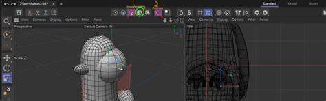 Cant Scale Along One Axis In C4d R Cinema4d
