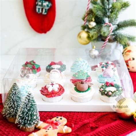 Jual Box Mika Cupcake Pudding Cup Pie 20pcs 9 Dan 12 Lubang