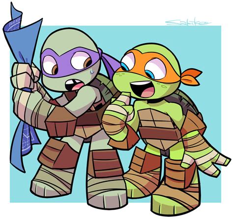 Donnie And Mikey By Sakikoamana On Deviantart