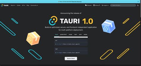 Add Create Tauri App New Command By Amrbashir · Pull Request 839 · Tauri Appstauri Docs · Github