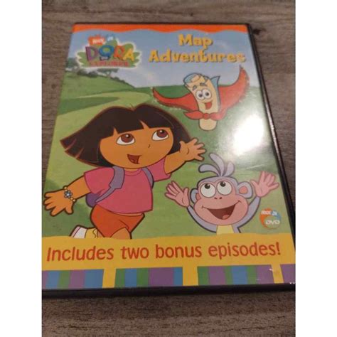 Dora The Explorer Map Adventures Dvd Dora The Explorer Map