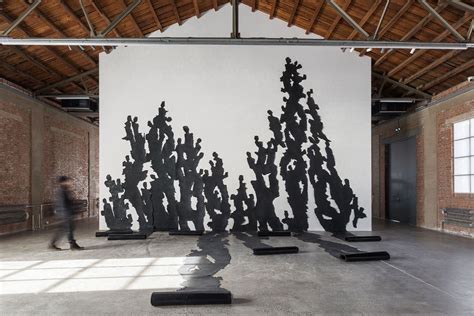 Wang Lijun Carving Silence At Beijing Commune Beijing China On 30
