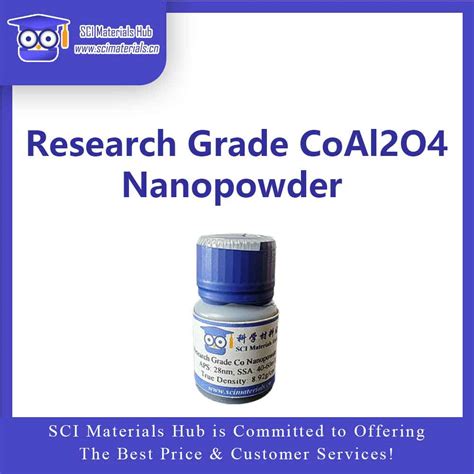 Research Grade Coal2o4 Nanopowder Sci Materials Hub