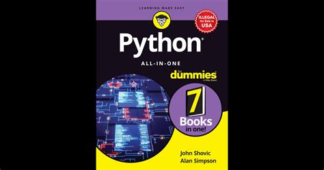 Python All In One For Dummies Padhega India