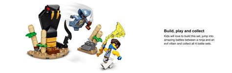 LEGO NINJAGO Legacy Epic Battle Set Jay Vs Serpentine IWOOT UK
