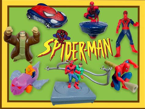 Spider Man Mcdonalds Happy Meal And Other Franchise Toys 1996 2010 You