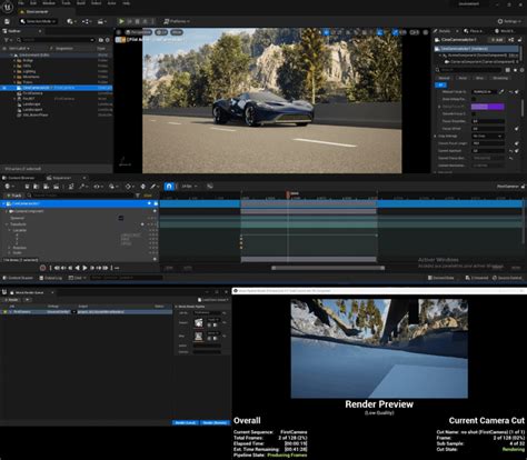 Rendering Problem Cannot Render My Camera Runrealengine5