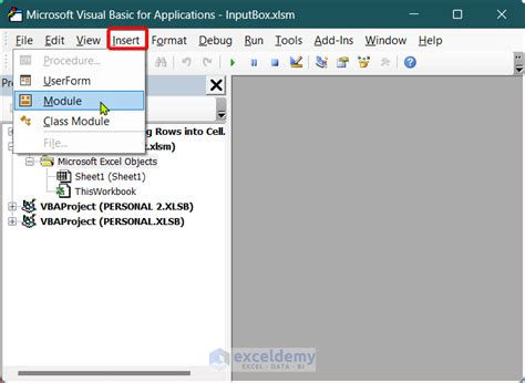 How To Input Dialog Box In Excel Vba 2 Easy Examples