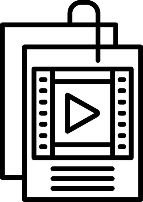 Script Line Icon 43264741 Vector Art At Vecteezy