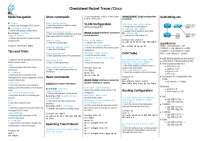 Packet Tracer Cisco Cheat Sheet Cheat Sheet Network Technologies And TCP IP Docsity