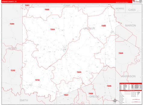 Maps Of Upshur County Texas