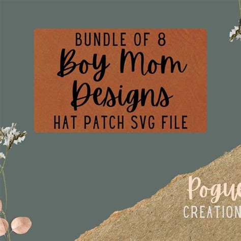 Mama Hat Patch Svg Etsy