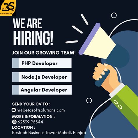 Hiringimmediately Workfromofficeonly Betasoftsolutions Experiencerequired Laraveldeveloper