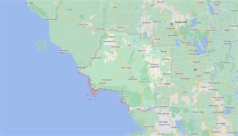 Cities And Towns In Levy County Florida
