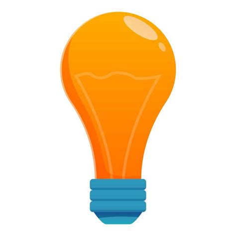 Orange Light Bulb Vectors And Illustrations For Free Download Freepik