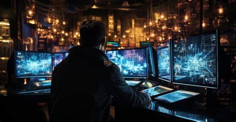 Premium Ai Image Woman Artificial Intelligence Hacker