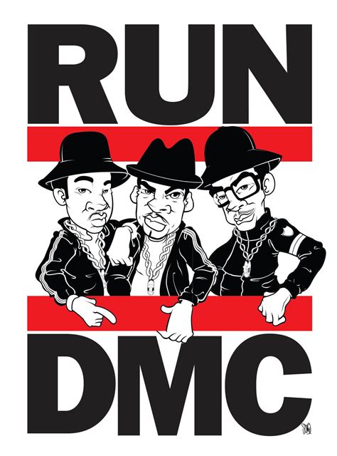 Estampa Run Dmc On Behance