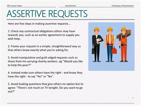 Techniques Of Assertiveness Pptx