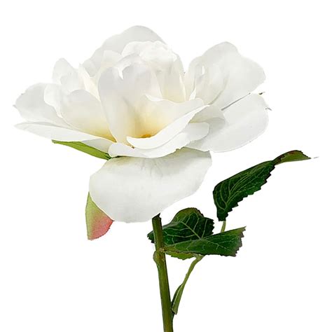 White Rose Floral Pick 11