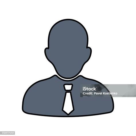 흰색 배경에 사람의 손으로 그린 만화 남성 아이콘입니다 개념에 대한 스톡 벡터 아트 및 기타 이미지 개념 개성 개념 고객