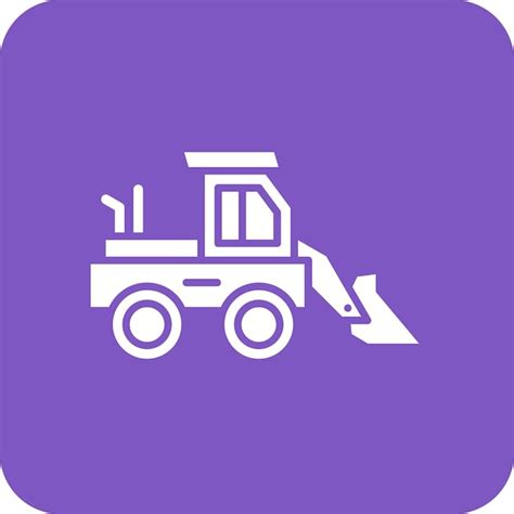 Premium Vector Loader Truck Icon