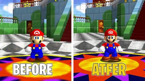 Render96 Super Mario 64 Hd Visual Overhaul Mod
